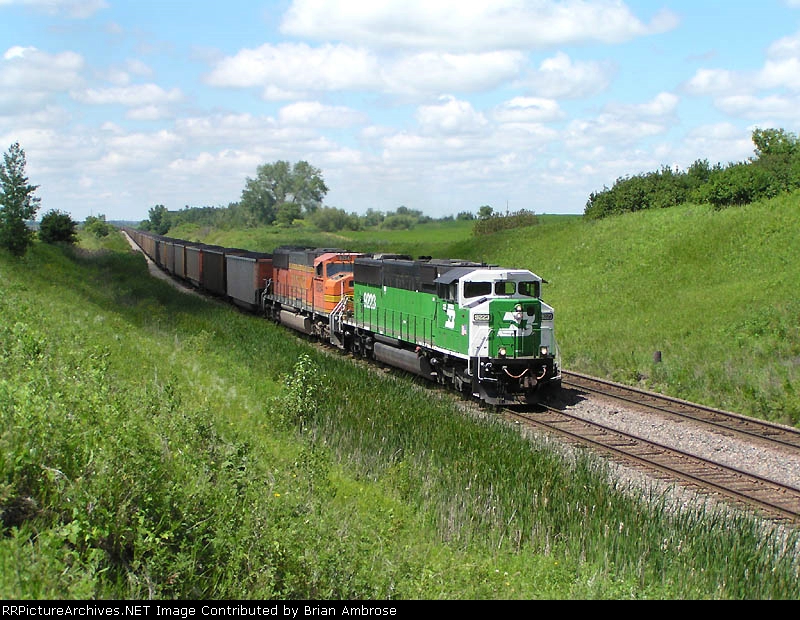 BNSF 9223 East
